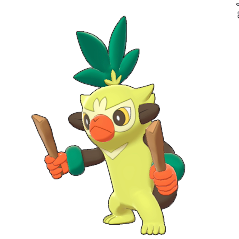 Thwackey • Sword & Shield Pokédex • Marriland.com