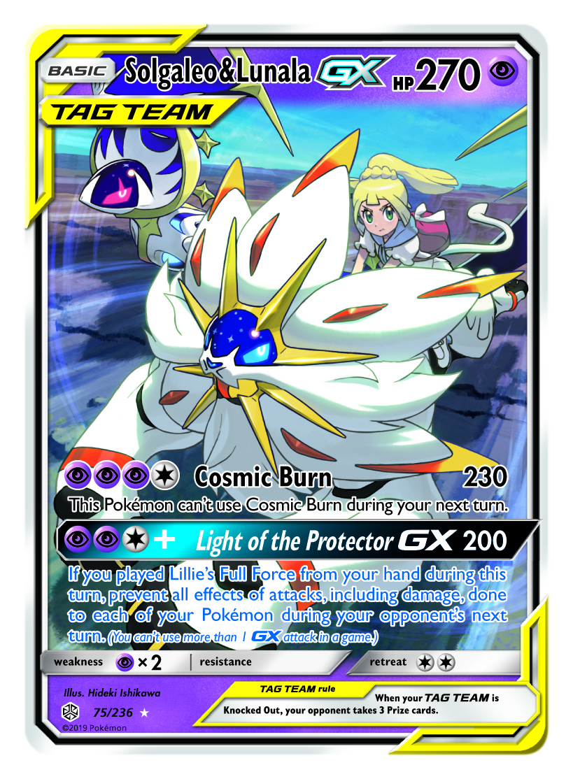 Pokémon TCG: Sun & Moon—Cosmic Eclipse Now Released • Marriland.com