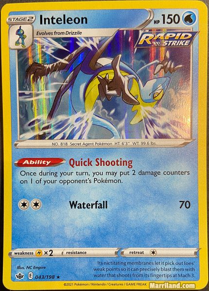 Pokémon TCG: Sword & Shield—Chilling Reign Now Released • Marriland.com