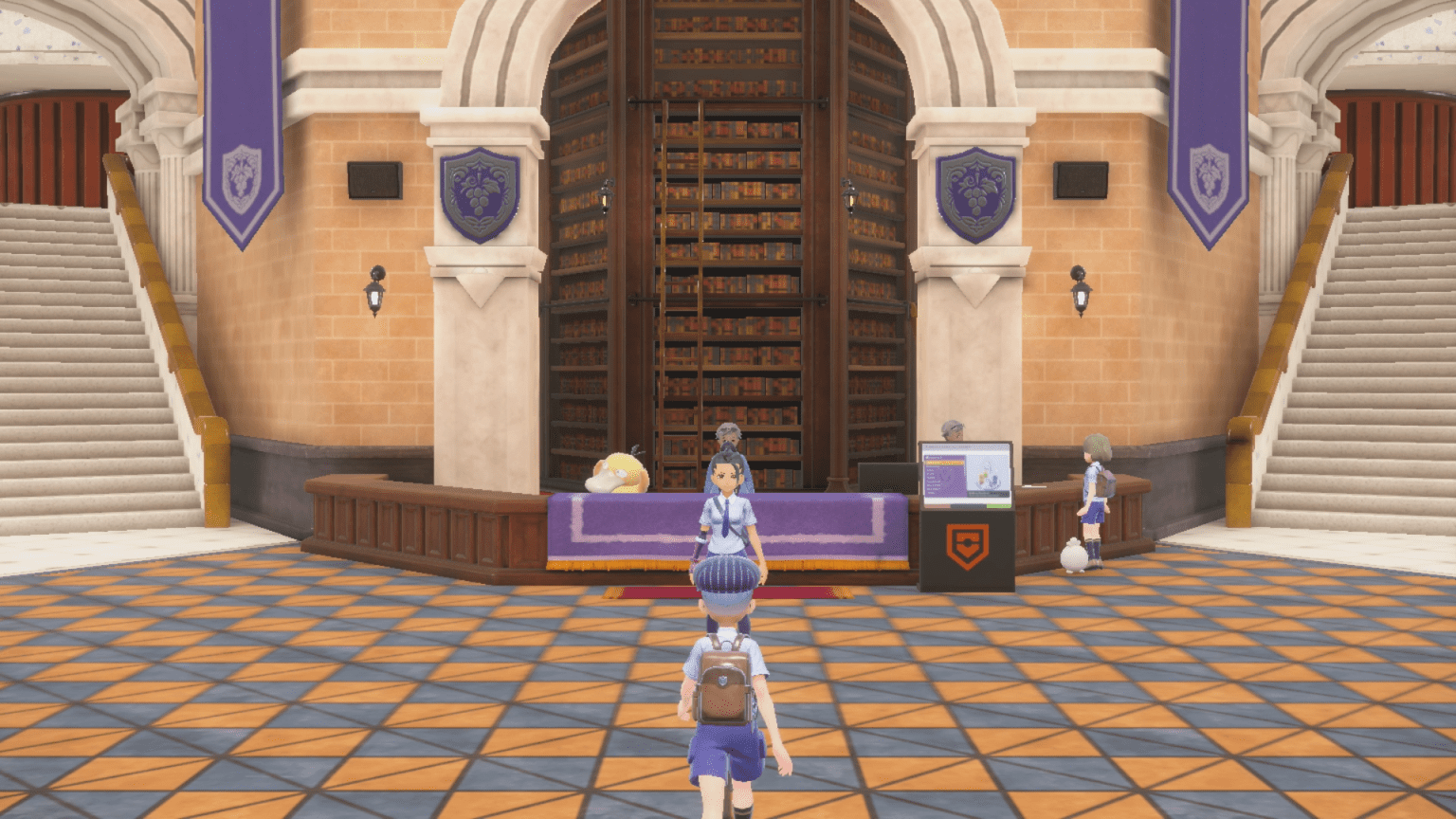 Naranja / Uva Academy (First Visit) • Scarlet & Violet Walkthrough ...