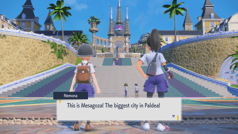 Mesagoza (First Visit) • Scarlet & Violet Walkthrough • Marriland.com