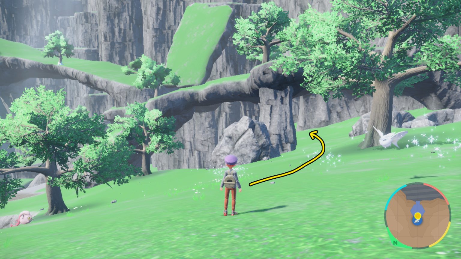 Area Zero (Surface) • Scarlet & Violet Walkthrough • Marriland.com